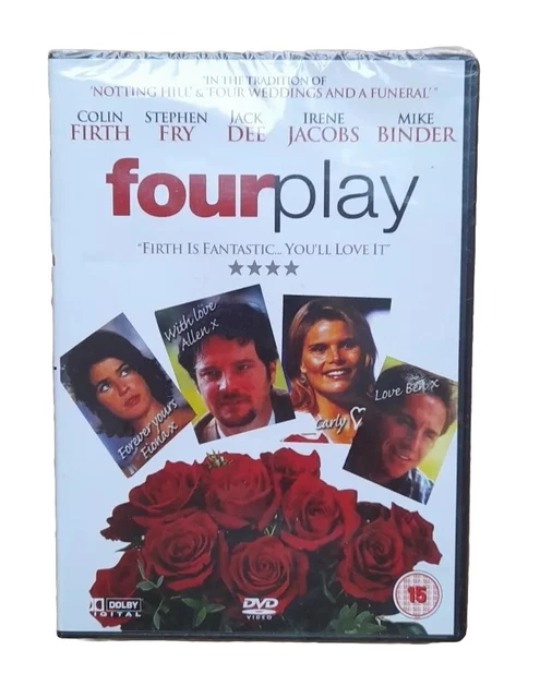 FOURPLAY DVD - Colin Firth, Mariel Hemingway 2001 Comedy Romance Movie ...