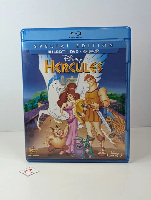 DISNEY’S HERCULES ANIMATED Special Edition 1997 (Blu-ray + DVD) 2 Disc ...