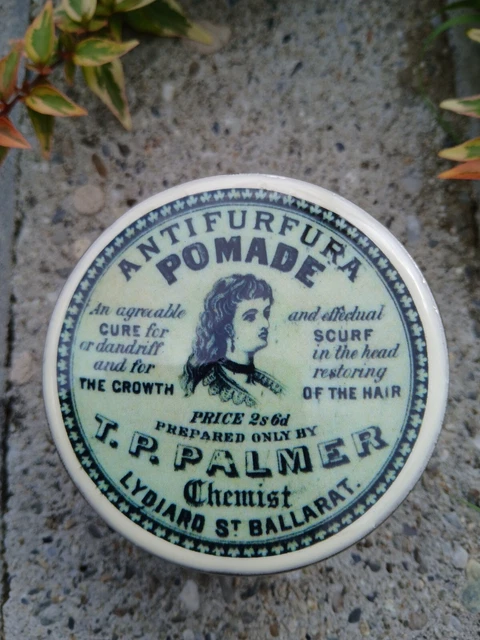 POT À ONGUENT T.P Palmer Antifurfura En Inox pharmacie apothicaire ...