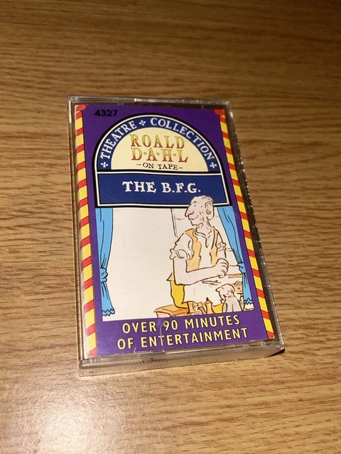THE BFG BY Roald Dahl (Cassette, 1992) Harper Collins Theatre ...