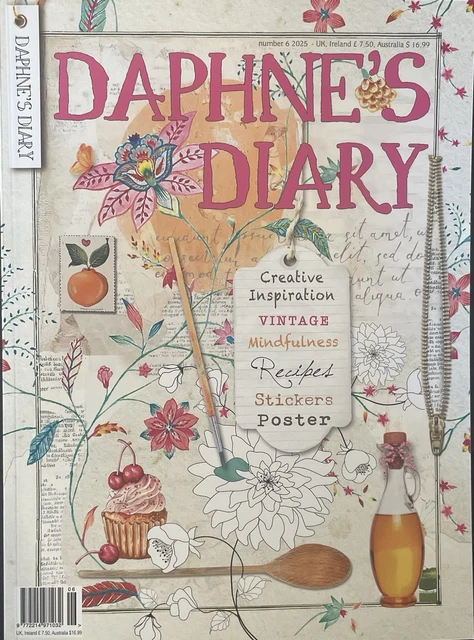 DAPHNES DIARY MAGAZINE Issue 6 £12.99 - PicClick UK