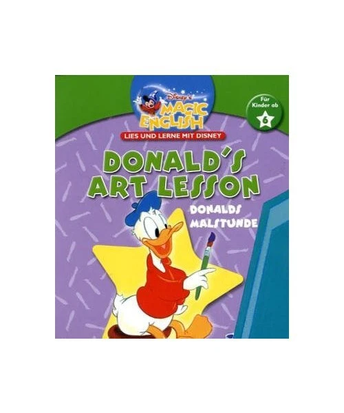 DONALD'S ART LESSON - Disney's Magic English: Donald als Kunstlehrer ...