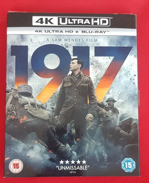 1917 [2020] (4K Ultra HD + Blu-ray) Dean-Charles Chapman, George MacKay EUR 13,38 - PicClick IT