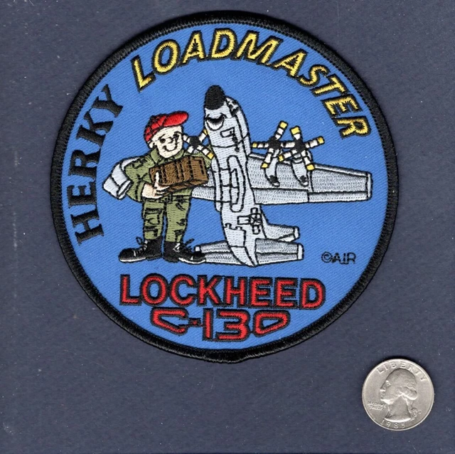 C-130 HERCULES LM Load Master USAF AS MAS NAVY VR USMC VMGR Squadron ...