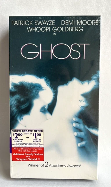 GHOST: PATRICK SWAYZE Demi Moore VHS Movie New Factory Sealed £18.67 ...