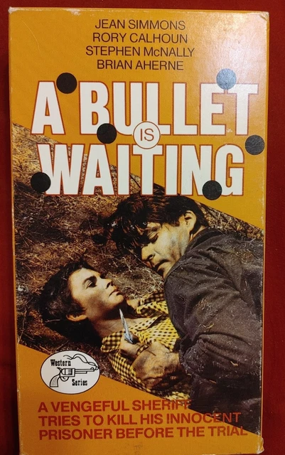 A BULLET IS Waiting Jean Simmons Western VHS Estate Item As Is Cond ...