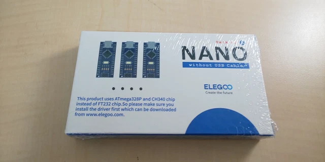 ELEGOO ARDUINO NANO board V3.0 CH340 / ATmega328P, Arduino Nano V3.0 ...