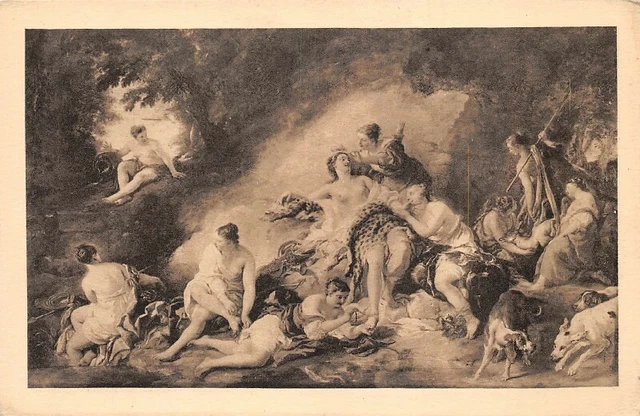 MUSÉE DE NANCY - François de TROY - Le Repos de Diane - Ecole Française ...