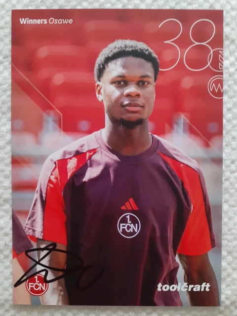 AUTOGRAMMKARTE WINNERS OSAWE 1. FC Nürnberg Saison 2025/2026 EUR 1,00 ...