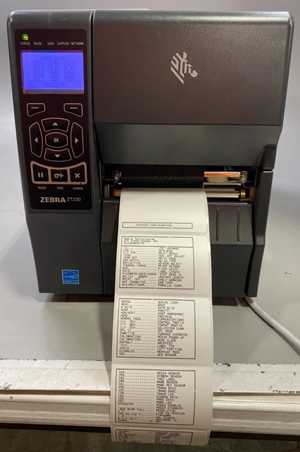 ZEBRA ZT230 LABEL Thermal Printer - Black $199.99 - PicClick