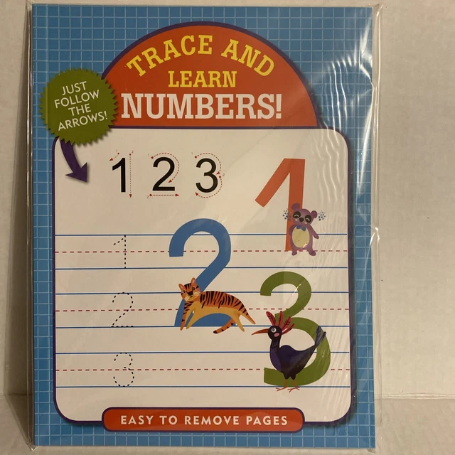 TRACE AND LEARN Ser.: Trace & Learn : Numbers! by Inc. Peter Pauper ...