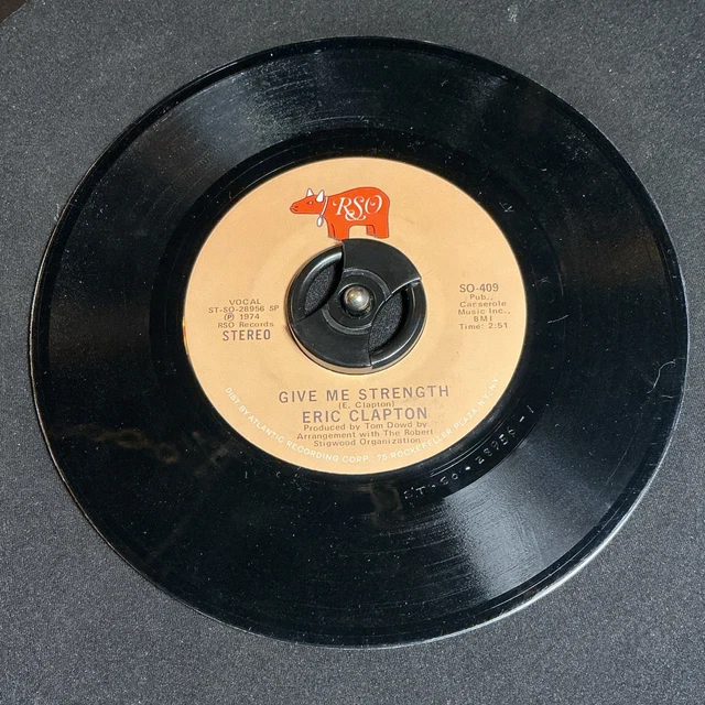 ERIC CLAPTON 45RPM “I Shot the Sheriff” 1974 70s Classic Rock 7” Vinyl ...