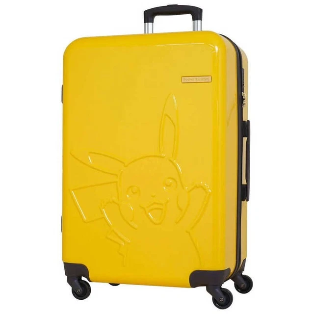 VALISE POKÉMON PIKACHU Bagage de Voyage Serrure TSA 26" du Japon Taille ...