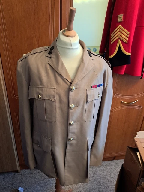 BRITISH ARMY OFFICERS No 4 tropical dress uniform £95.00 - PicClick UK