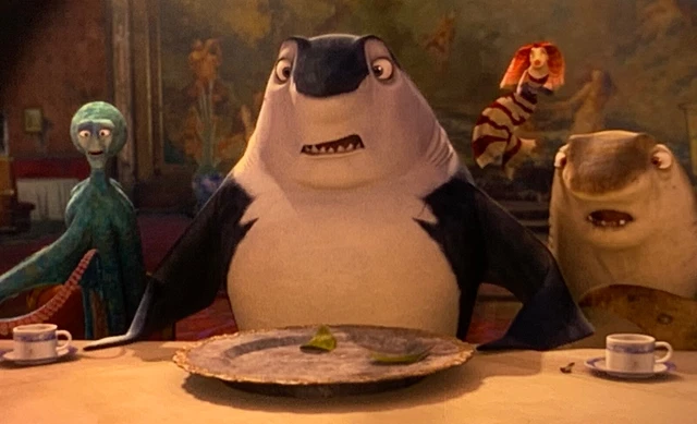 SHARK TALE DREAMWORKS TRAILER flat Will Smith/Jack Black/Robert De Niro ...