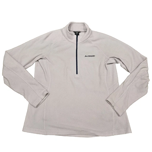 MACPAC GIRLS PINK Fleece Long Sleeve Quarter zip Jumper Size 14 $19.95 ...