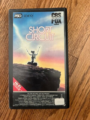 CORTO CIRCUITO VHS CBS Fox 1986 80s sci-fi robot vintage EUR 4,08 ...