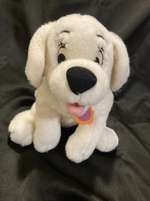 DISNEY VINTAGE 101 102 Dalmatians Oddball Dog Plush 15" No Spots Puppy ...