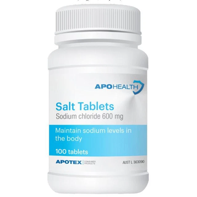 APO HEALTH SALT Tablets 600mg | 100 Tablets $8.85 - PicClick AU