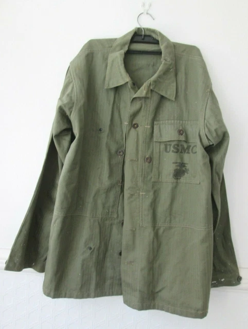 WW2 USMC P 44 Hbt Field Utility Jacket Size 40 £425.00 - PicClick UK