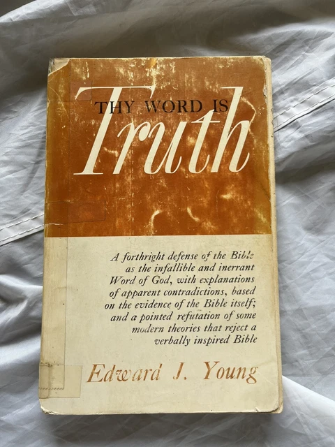 THY WORD IS Truth Vintage 1957 livre de poche par Edward Young bon état ...