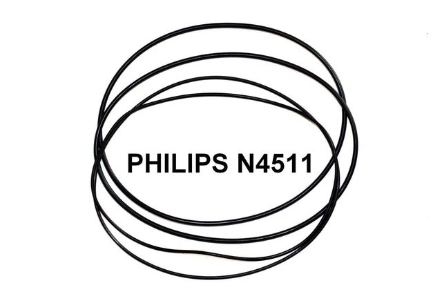 COURROIES SET PHILIPS N4511 Magnetophone A Bande Extra Fort Neuf ...