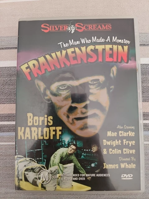 FRANKENSTEIN DVD - The Man Who Made A Monster very good condition t51 ...