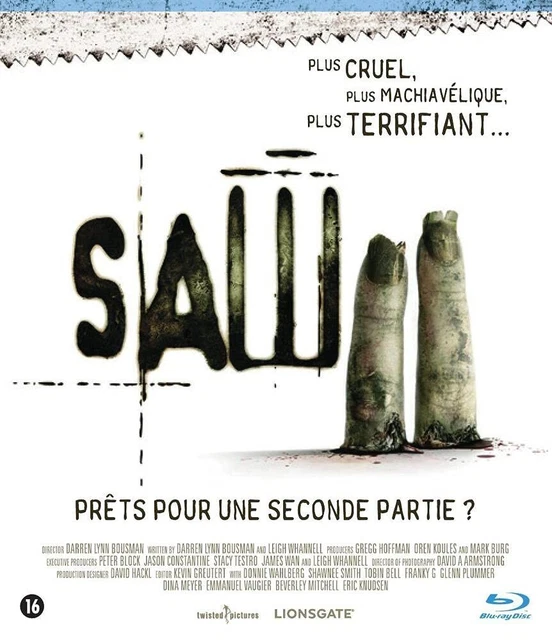 SAW 2 (BLU-RAY) Tobin Bell Shawnee Smith darren Lynn Bousman £11.53 - PicClick UK