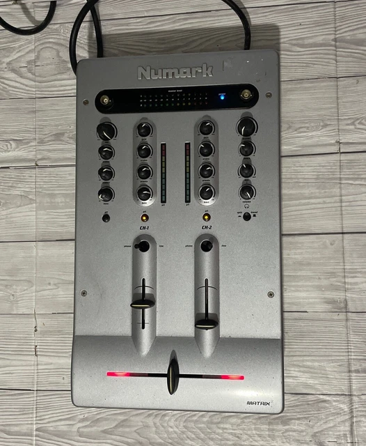 NUMARK MIXER MODEL No Matrix 2 Preamp Tested £59.99 - PicClick UK