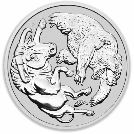 2020 $1 BULL And Bear 1oz Silver BU Coin £55.63 - PicClick UK