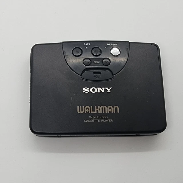 SONY WM-EX666 CASSETTE Walkman Portable Player New Belt Working EUR 98 ...