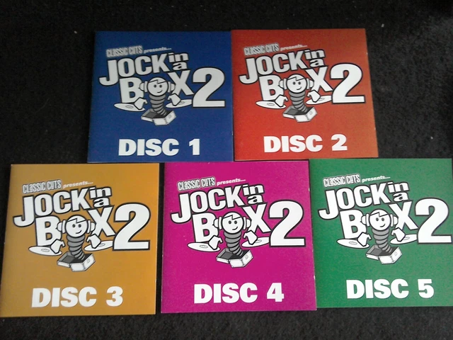RARE MASTERMIX CLASSIC Cuts -- Jock In A Box - 5 Cd Set For Dj's EUR 23 ...