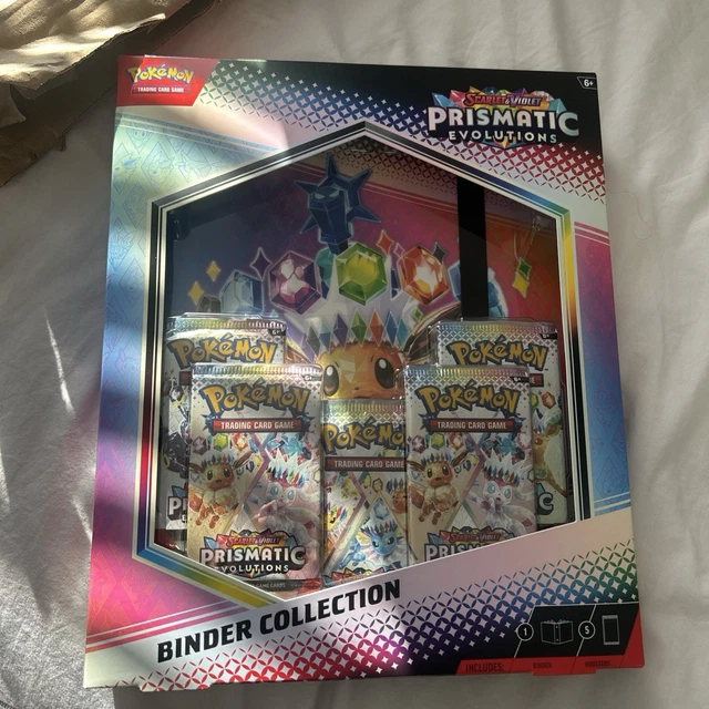 POKÉMON (TCG): SCARLET & Violet Prismatic Evolutions Binder Collection ...