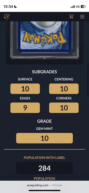 POKEMON TCG MEGA Evolution Mega Venusaur EX SIR 177/132 English Ace 10 ...