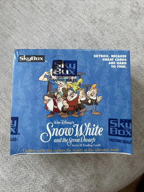 SEALED BOX WALT Disneys Snow White Series 2 Trading Cards $125.00 ...