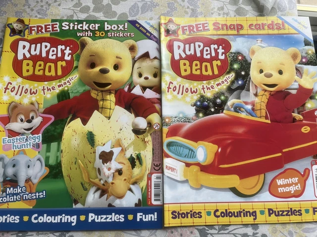 RUPERT BEAR COMIC - Issues 5 And 7 2008 Milkshake Five Titan £2.99 ...