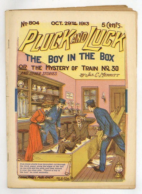 PLUCK AND LUCK Magazine #804 GD/VG 3.0 1913 £45.20 - PicClick UK