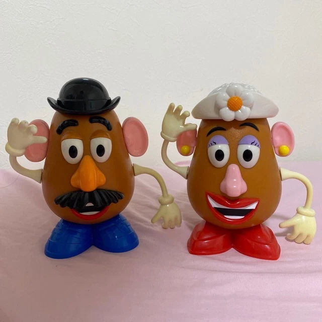 TOY STORY MR.& Mrs. Potato head Candy Case Set of 2 14cm Tokyo Disney ...