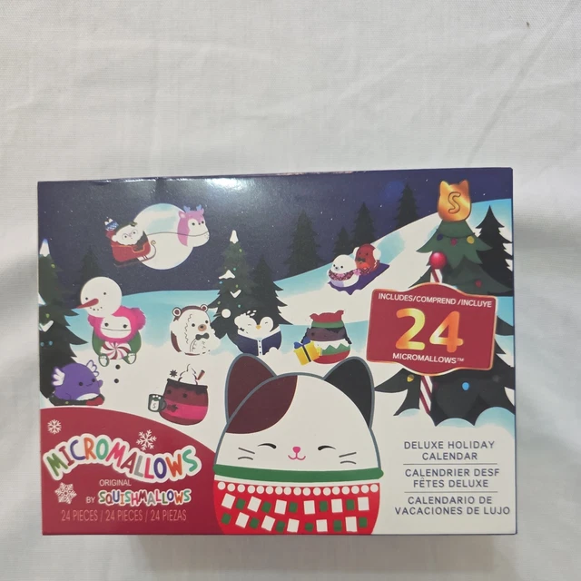 SQUISHMALLOWS MICROMALLOWS 24 Days Advent Calendar 2025 Cam The Cat ...