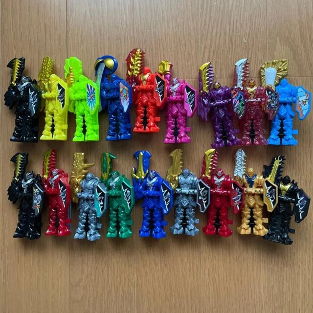 POWER RANGERS DINO Fury Ryusoulger Ryusoul DX Key Set of 18 pcs ...