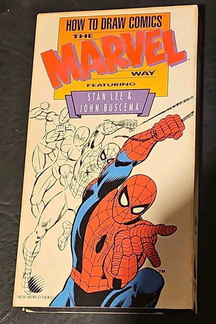 HOW TO DRAW Comics The MARVEL Way (VHS) Stan Lee £14.10 - PicClick UK