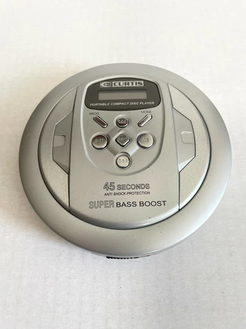 CURTIS SUPER BASS Boost Portable CD Player/Discman (Not Working/Sold ...