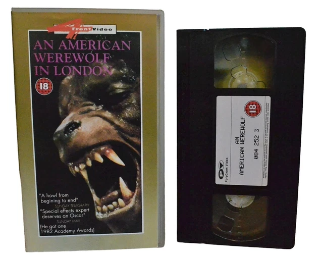AN AMERICAN WEREWOLF In London [VHS] [VHS Tape] £23.55 - PicClick UK