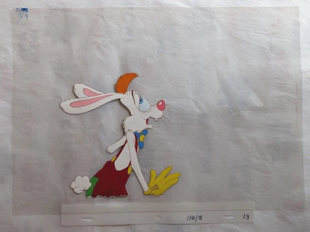 DISNEY WHO FRAMED Roger Rabbit Original Production Animation Cel EUR ...