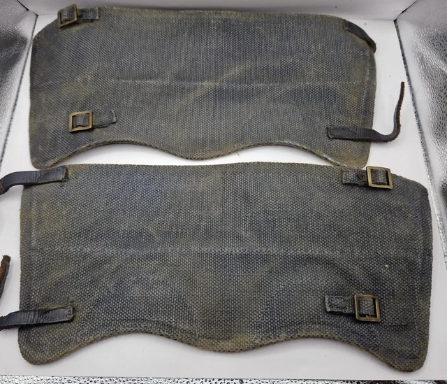 ORIGINAL WW2 BRITISH Army Canvas Puttees Pair Nice Condition £14.99 ...