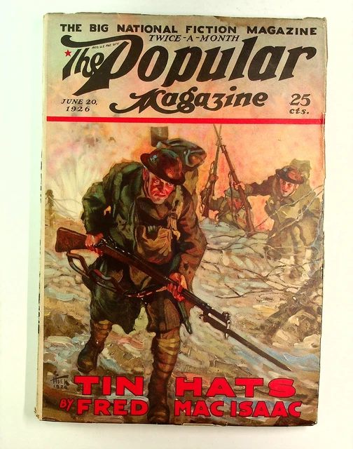 POPULAR MAGAZINE PULP Jun 20 1926 Vol. 80 #5 VG+ 4.5 $42.00 - PicClick