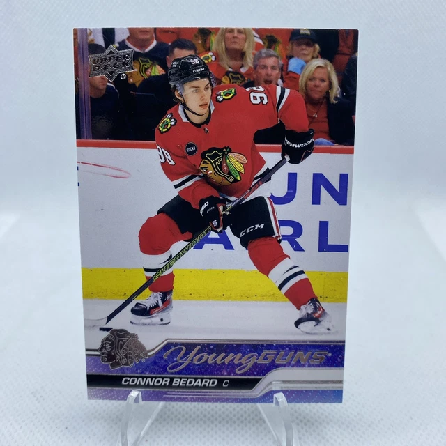 2023-24 UPPER DECK Series 2 - Connor Bedard Young Guns Rookie Blackhawks RC #451 EUR 611,23 ...