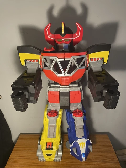 FISHER PRICE IMAGINEXT Power Rangers Giant 28” Megazord Transformer ...