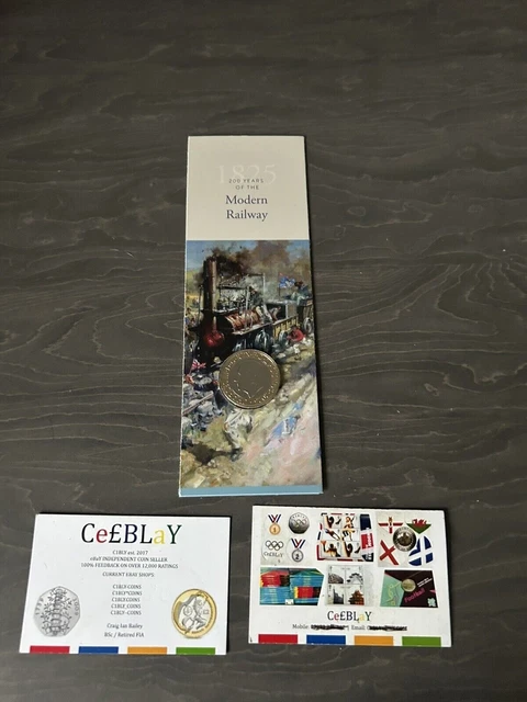 NEW RELEASE 2025 King Charles Stephenson's Rocket Bunc Sealed £2 Coin ...