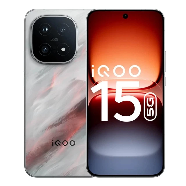 IQOO 15 5G débloqué en usine double SIM version mondiale 12 Go RAM 256 ...